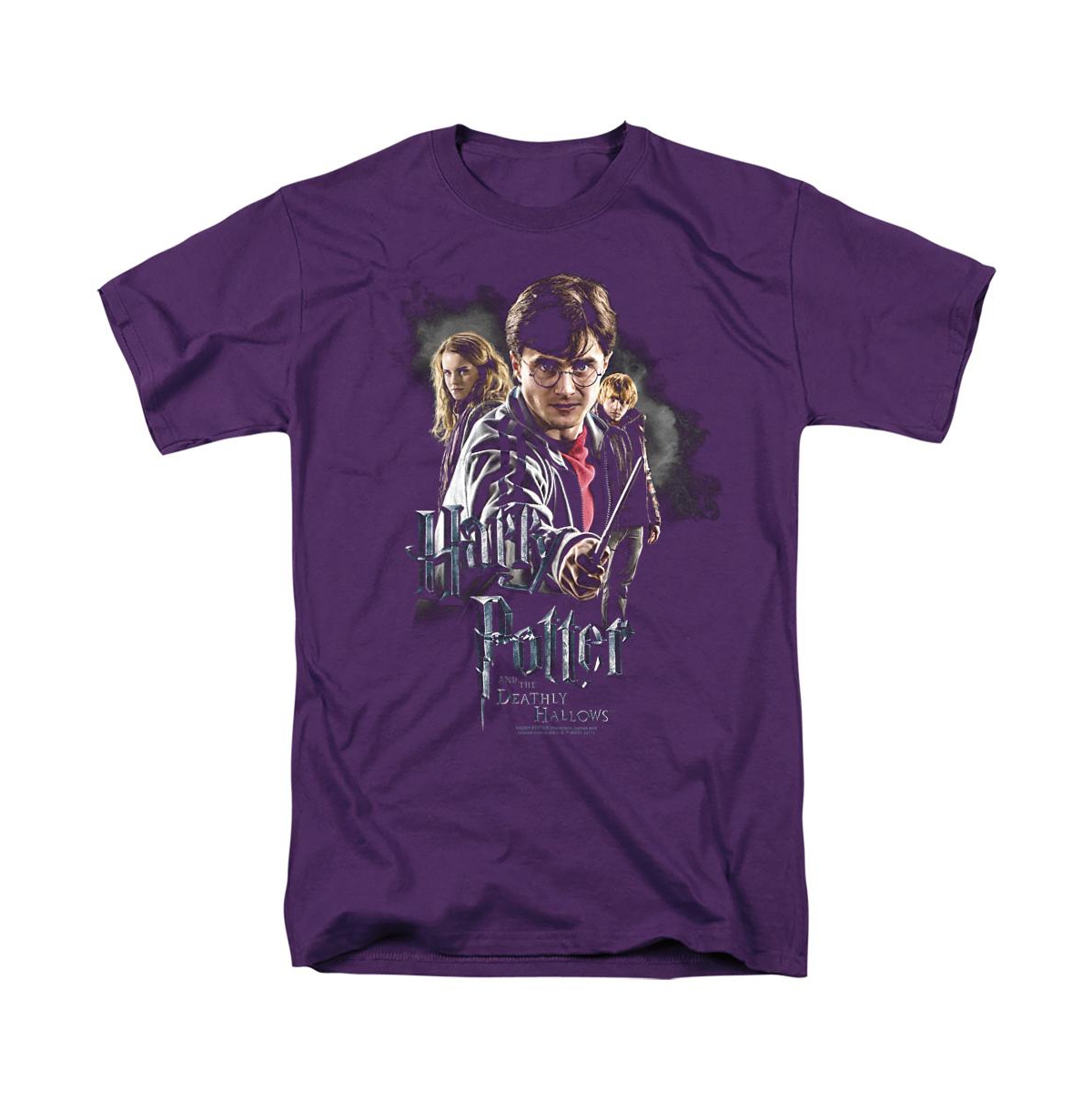 Click here for Harry Potter Mens Deathly Hollows Cast T Shirt - P... prices