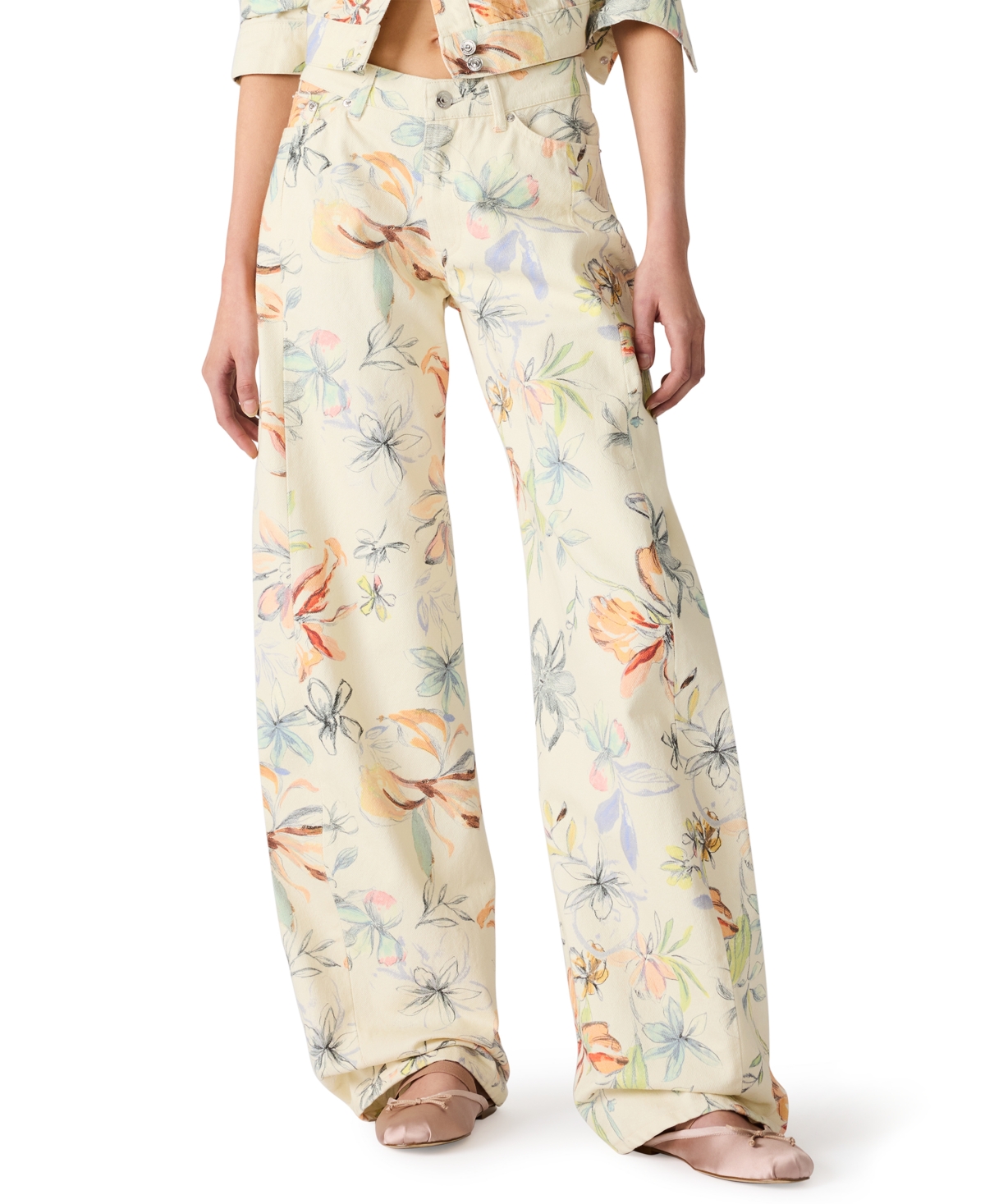 Click here for Steve Madden Womens Rori Low Rise Curve Jeans - No... prices