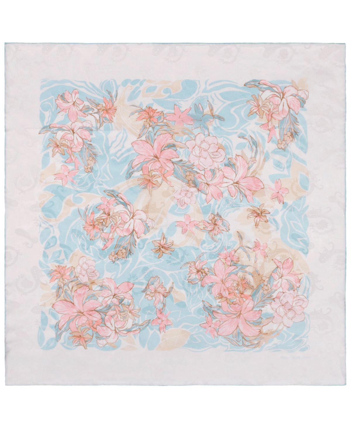 Click here for Lauren Ralph Lauren Gifting Floral Square Scarf -... prices