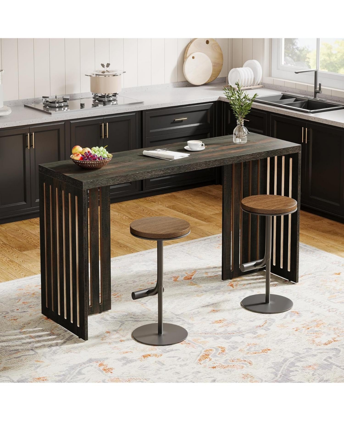 Click here for Tribesigns Bar Table  63-Inch Counter Height Pub T... prices