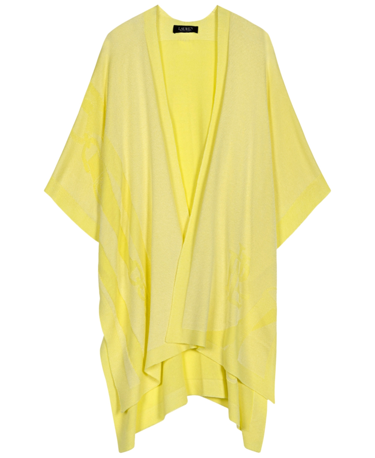 Click here for Lauren Ralph Lauren Matte Shine Belting Ruana - Le... prices