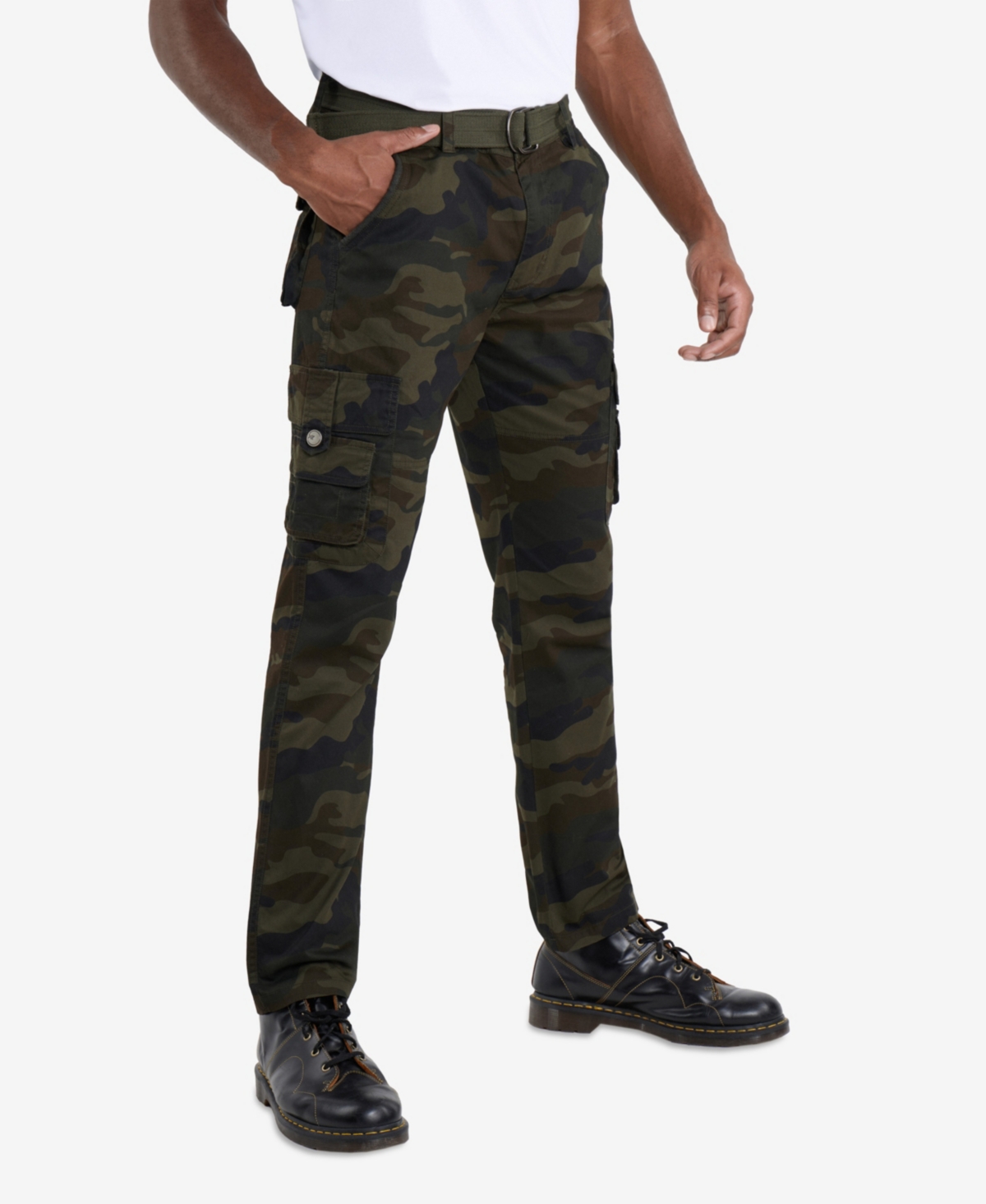 Click here for Xray Mens Utility Cargo Pants - Olive camo prices