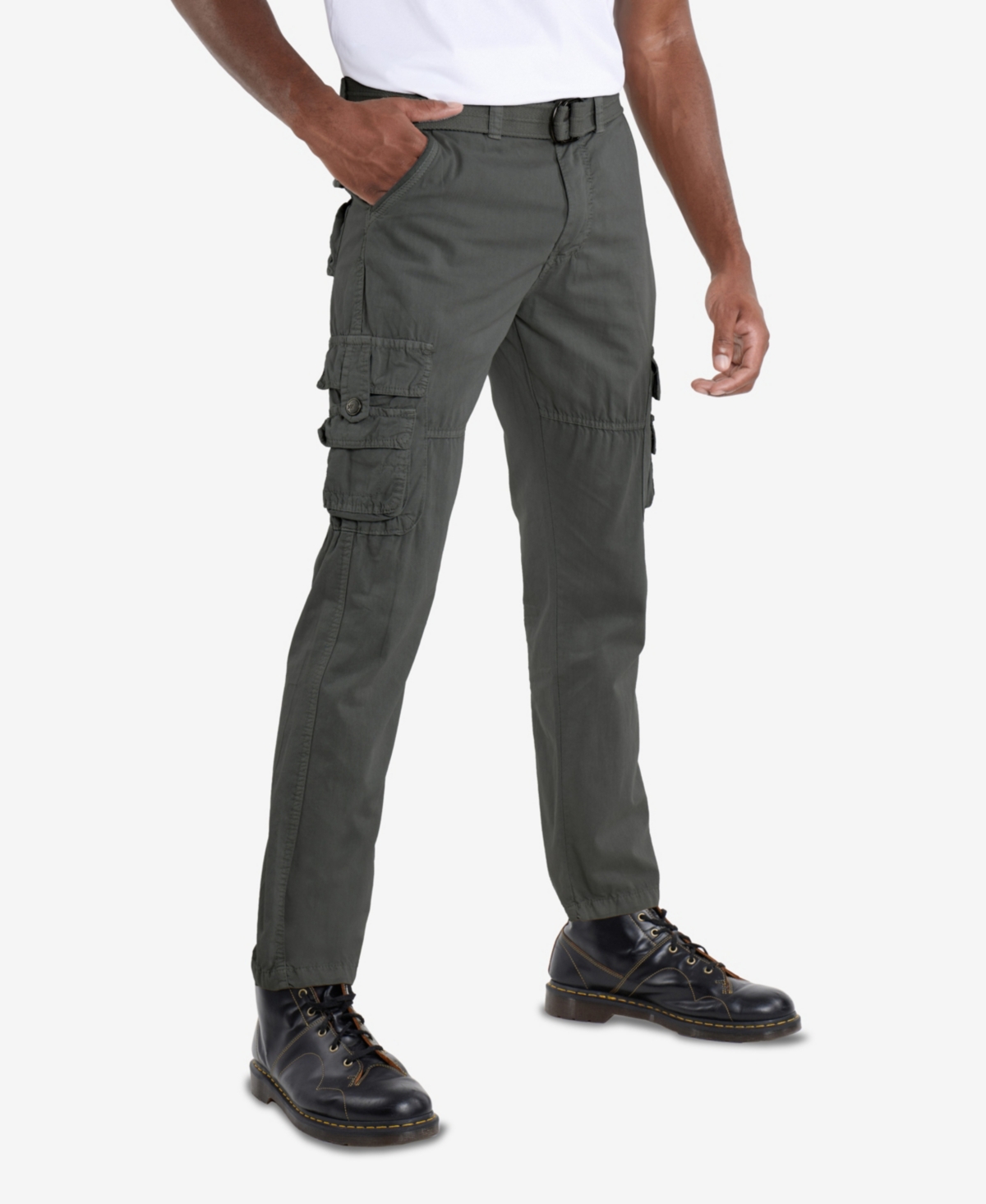 Click here for Xray Mens Utility Cargo Pants - Grey prices