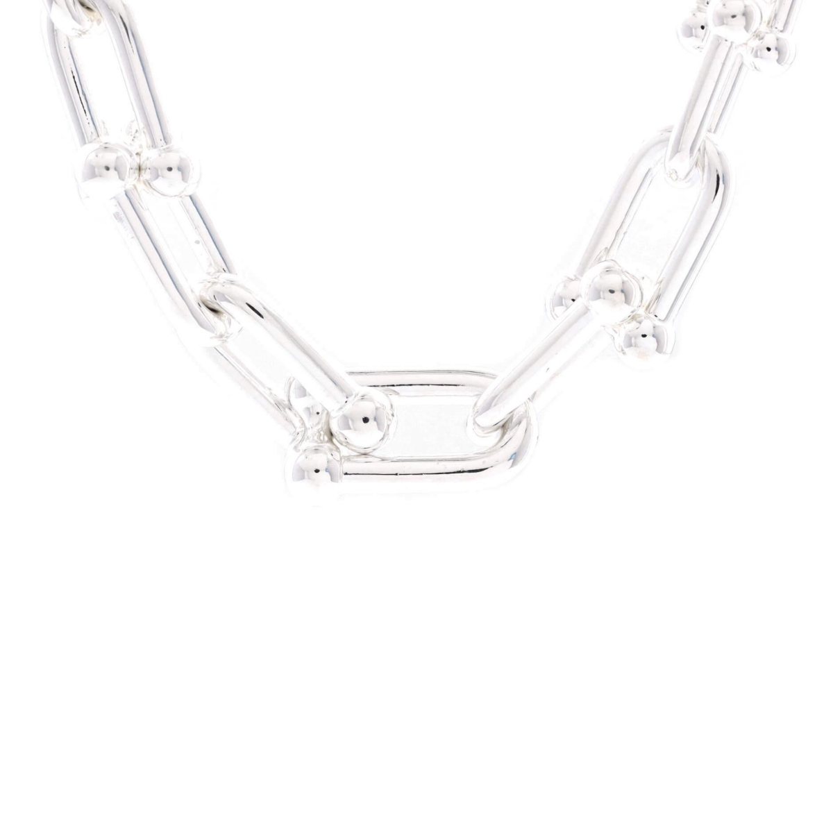Click here for Pre-Owned Tiffany & Co HardWear Graduated Link Nec... prices