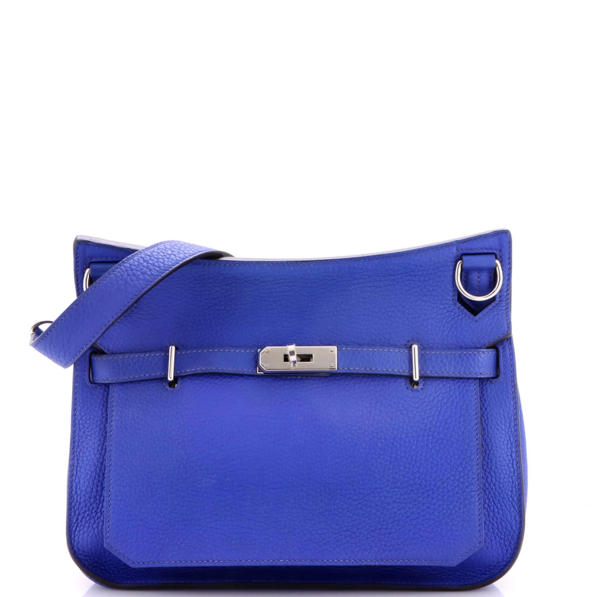 Click here for Pre-Owned HERMES 28 Jypsiere Bag Clemence - Blue prices