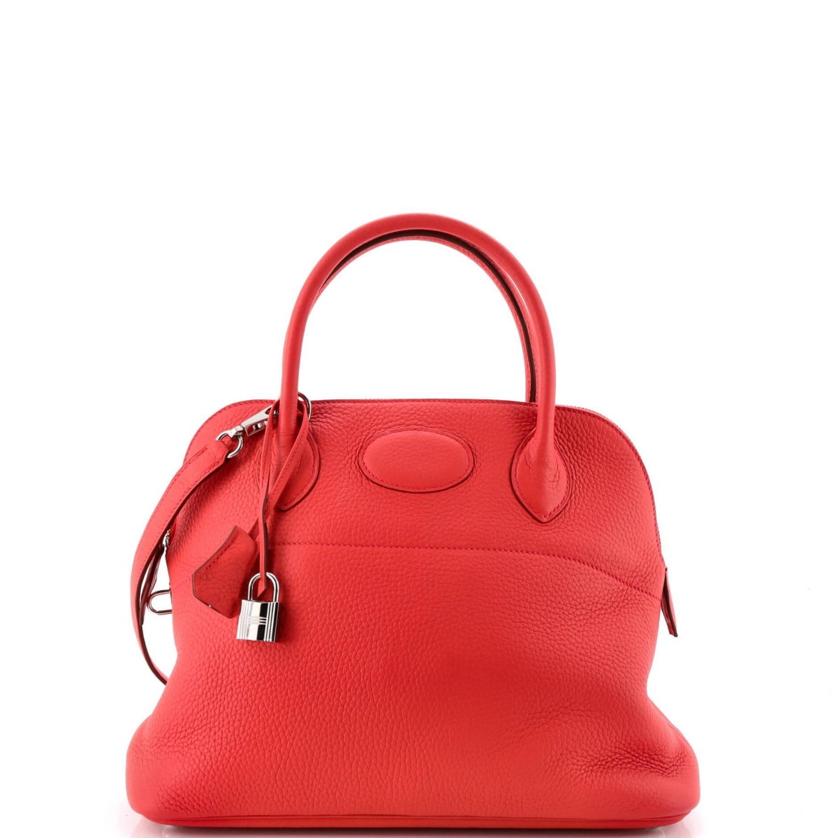 Click here for Pre-Owned HERMES 31 Bolide Bag Clemence - Red prices