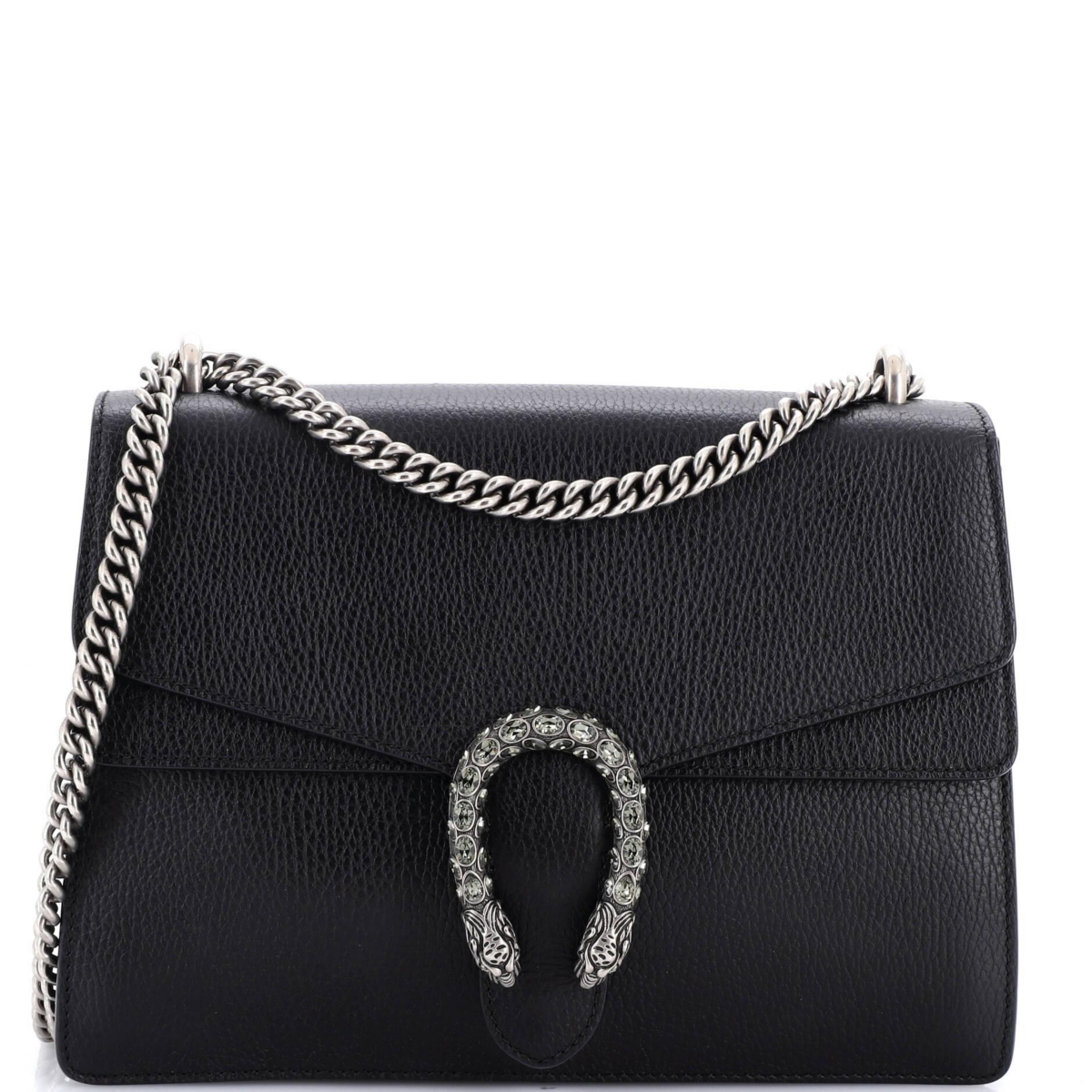 Click here for Pre-Owned Gucci Medium Dionysus Bag Leather - Blac... prices