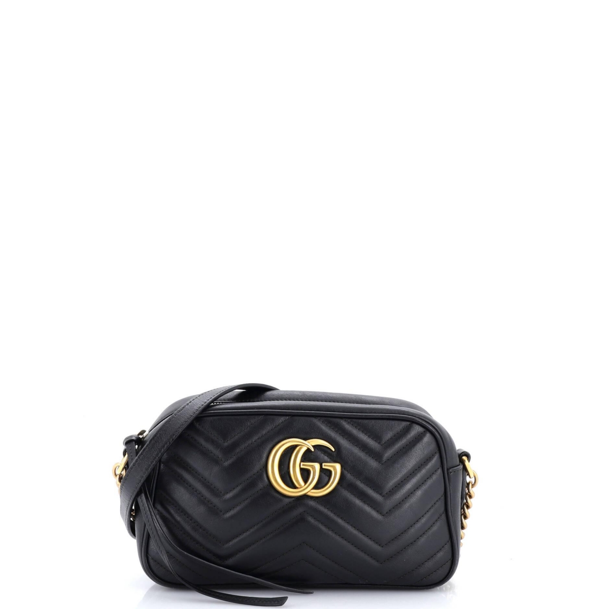 Click here for Pre-Owned Gucci Small Gg Marmont Shoulder Bag Mate... prices