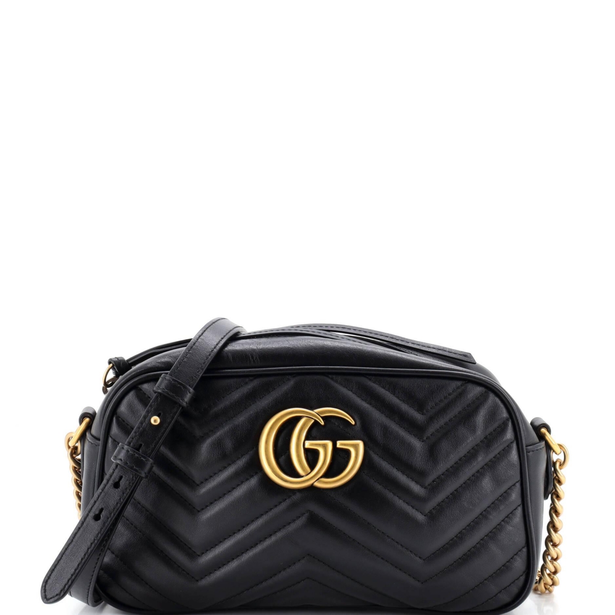 Click here for Pre-Owned Gucci Small Gg Marmont Shoulder Bag Mate... prices