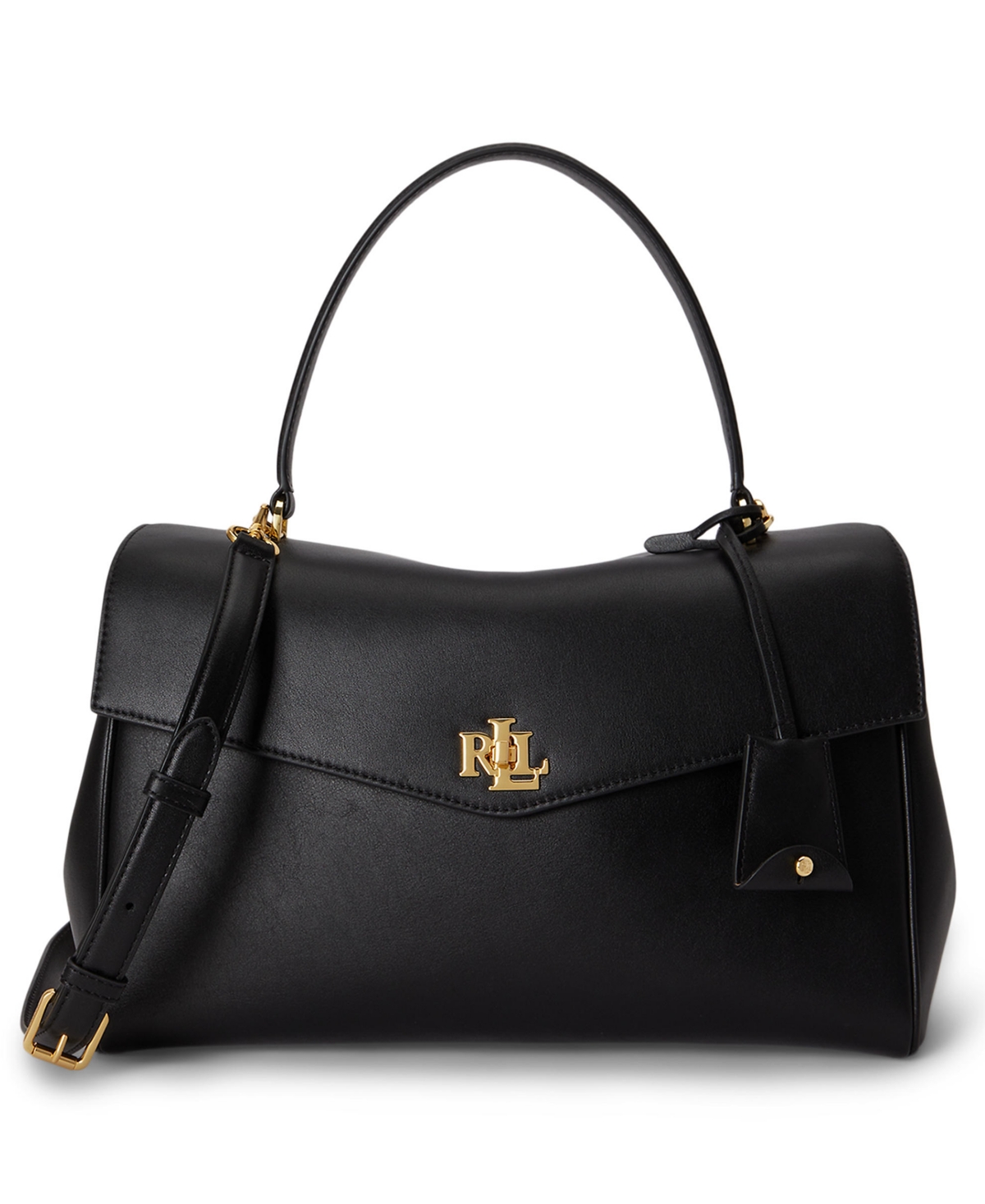 Click here for Lauren Ralph Lauren Farrah Soft Leather Medium Sat... prices