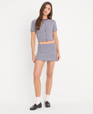 Click here for Good American Womens Cropped Short Sleeve Cardigan... prices