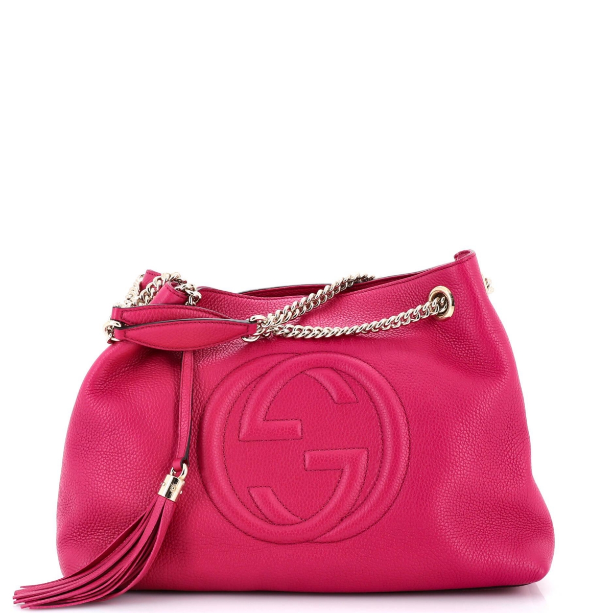 Click here for Pre-Owned Gucci Medium Soho Chain Strap Shoulder B... prices