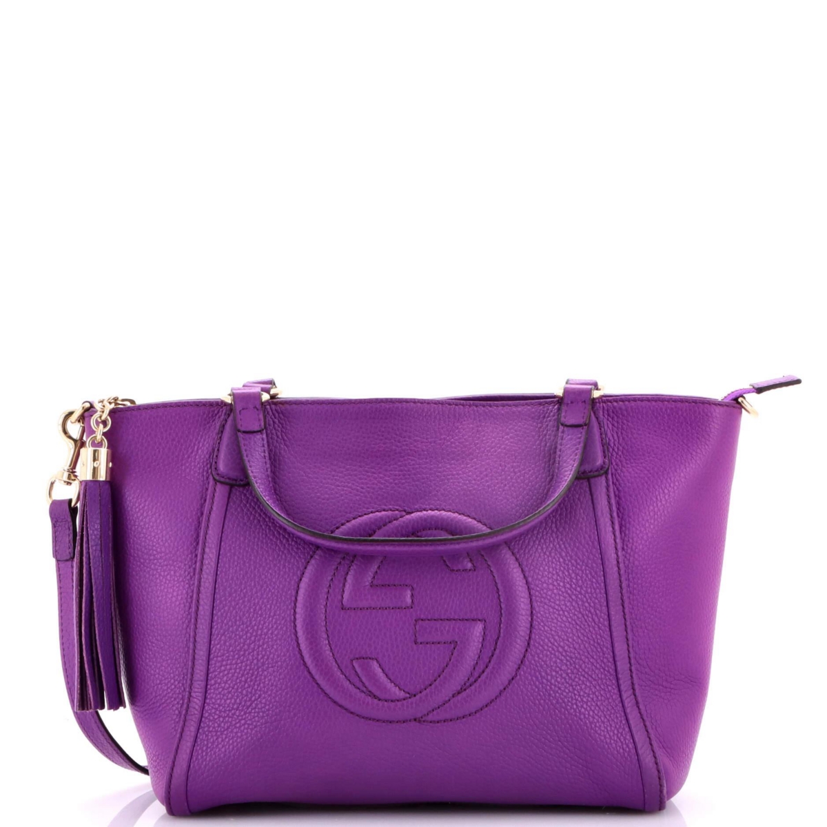 Click here for Pre-Owned Gucci Small Soho Convertible Top Handle... prices