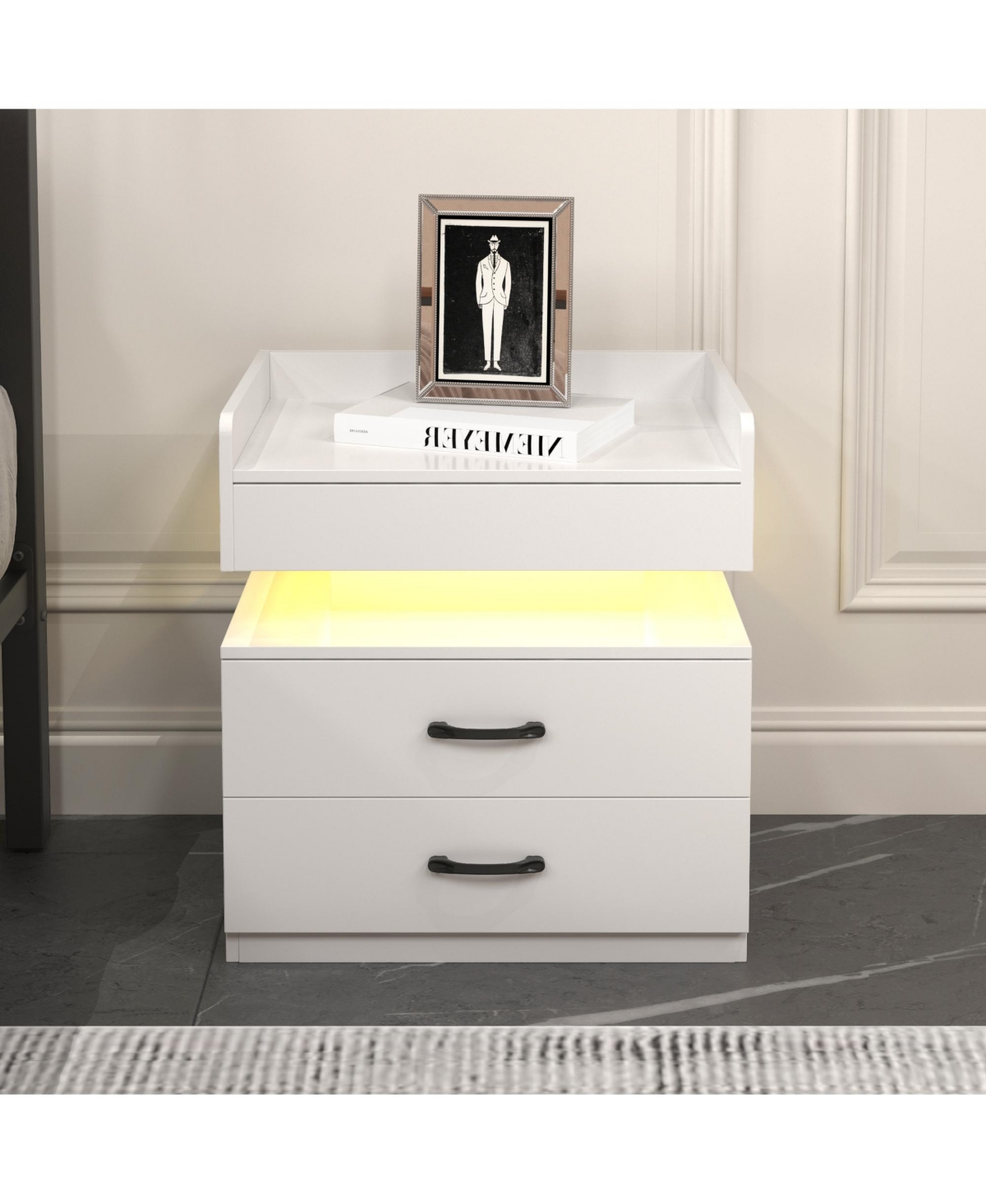 Click here for Rainsken Nightstand with Adjustable Led Strip Ligh... prices