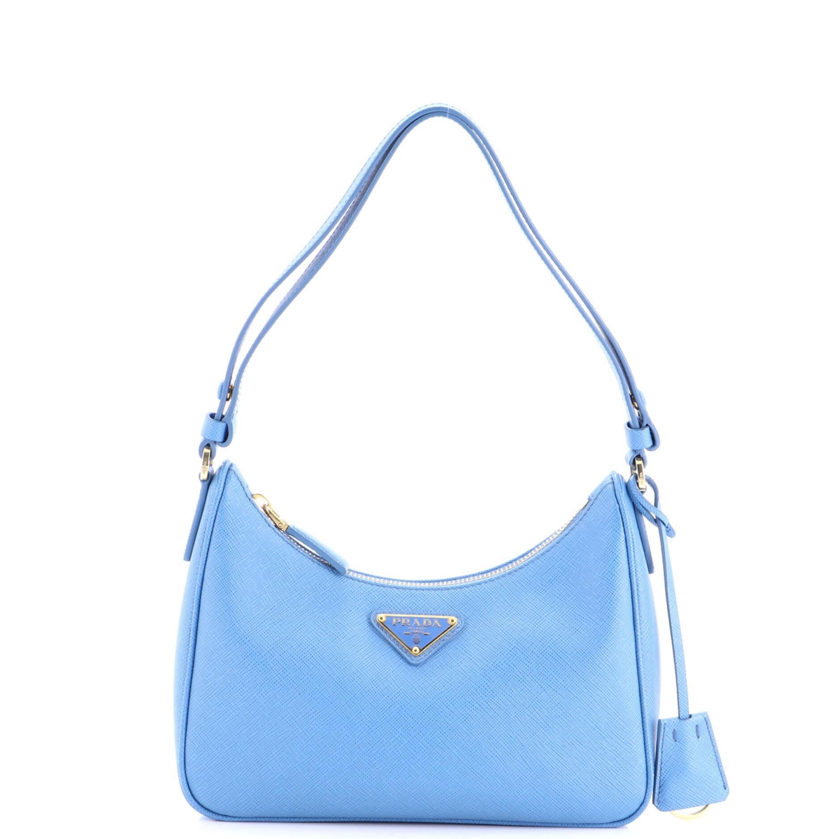 Click here for Pre-Owned Prada Mini Re-Edition Hobo Saffiano Leat... prices