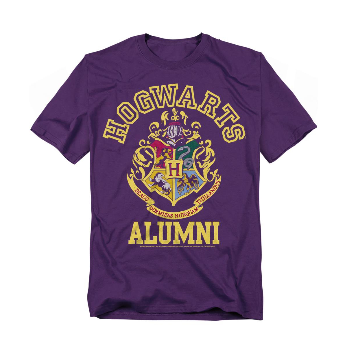 Click here for Harry Potter Mens Hogwarts Alumni T Shirt - Purple prices