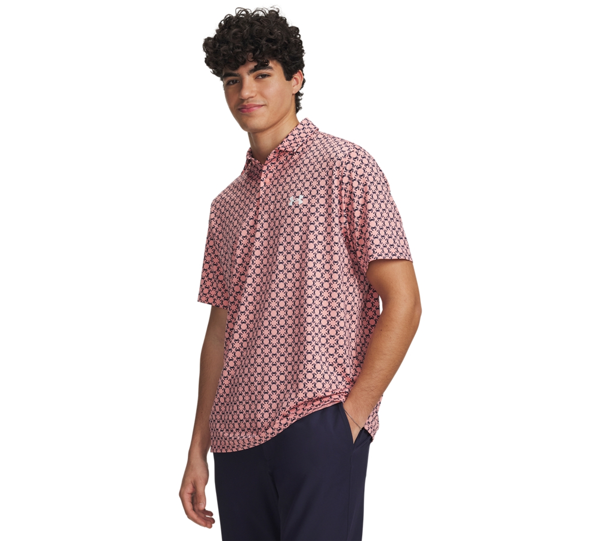 Click here for Under Armour Mens Regular-Fit Polo shirt - Posh Pi... prices