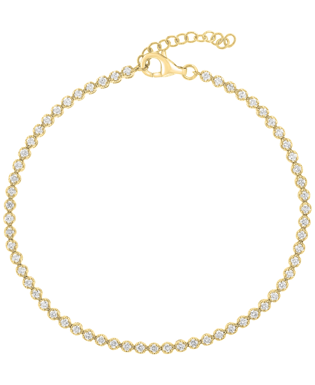 Click here for Effy Collection Lab Grown Diamond Bracelet (2-7/8... prices