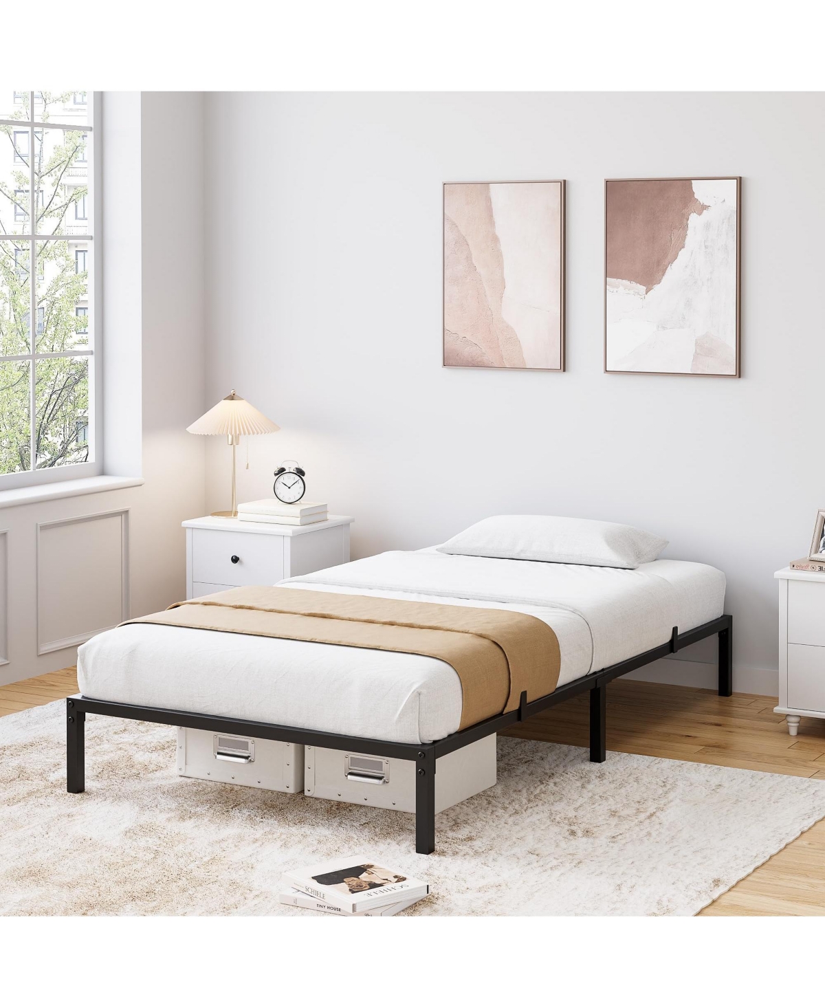 Click here for homfan 10Inch Heavy Duty Metal Bed Frame - Platfor... prices