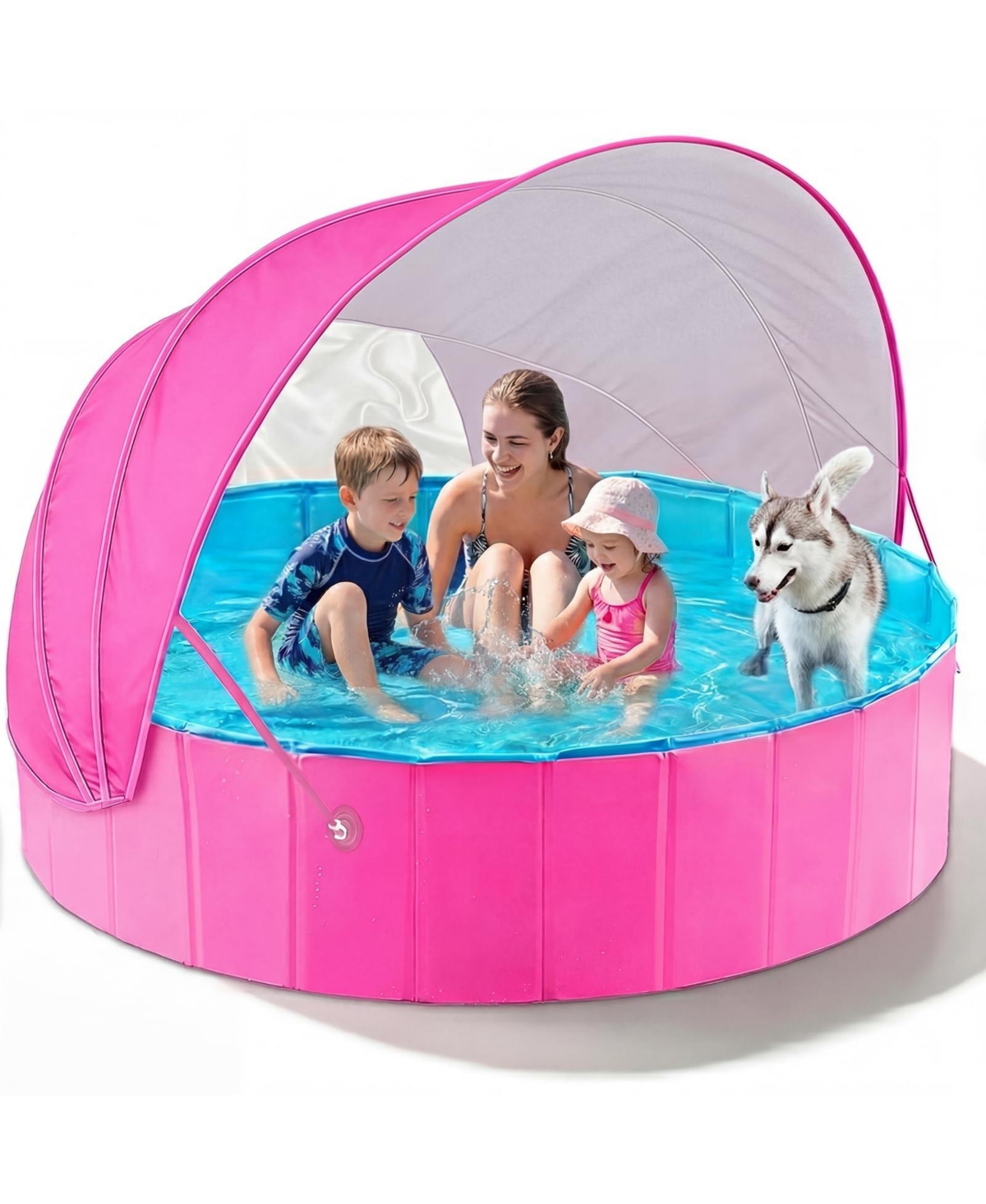 Click here for Gnuadz Kiddie Pool Foldable Shade Tent Swimming Wa... prices