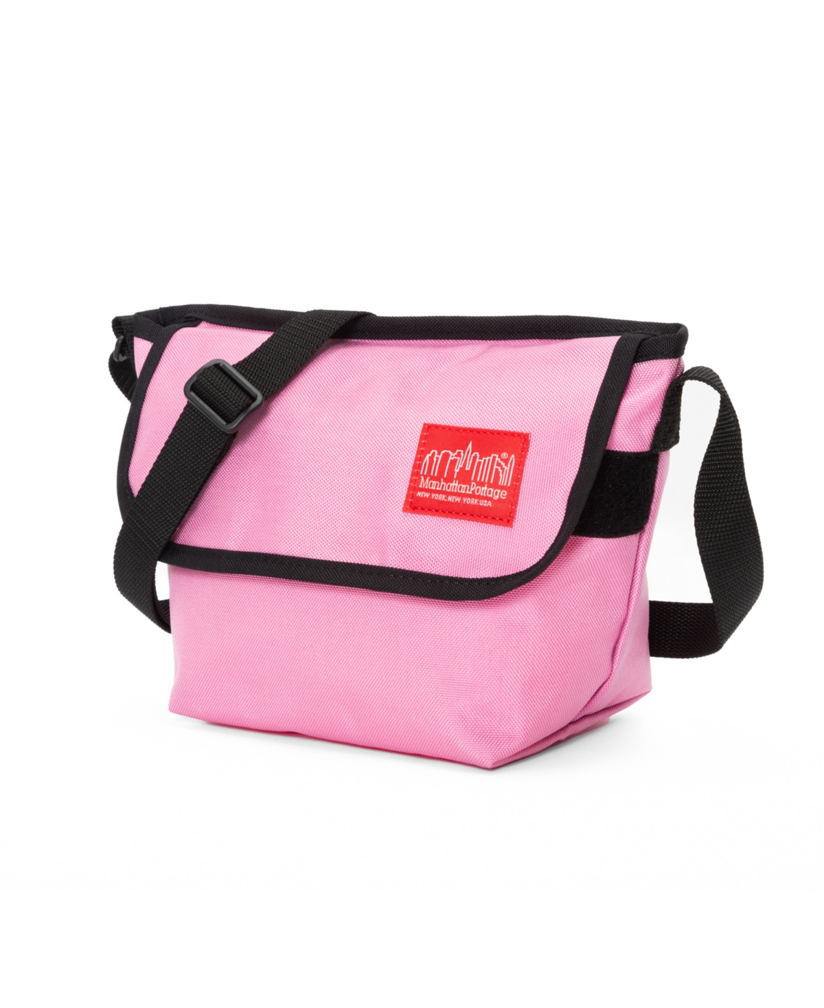 Click here for Manhattan Portage Xxs Nylon Messenger Bag - Pink prices