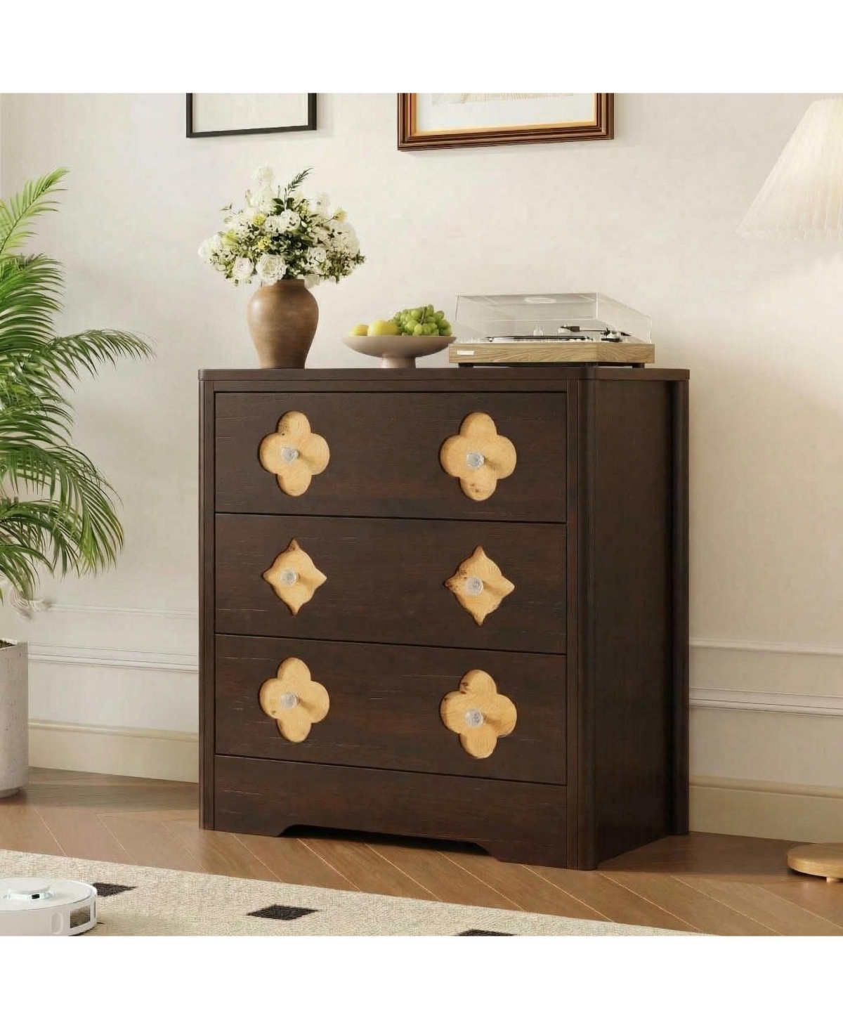 Click here for gaomon Three-Drawer Bedroom Chest of Drawers with... prices