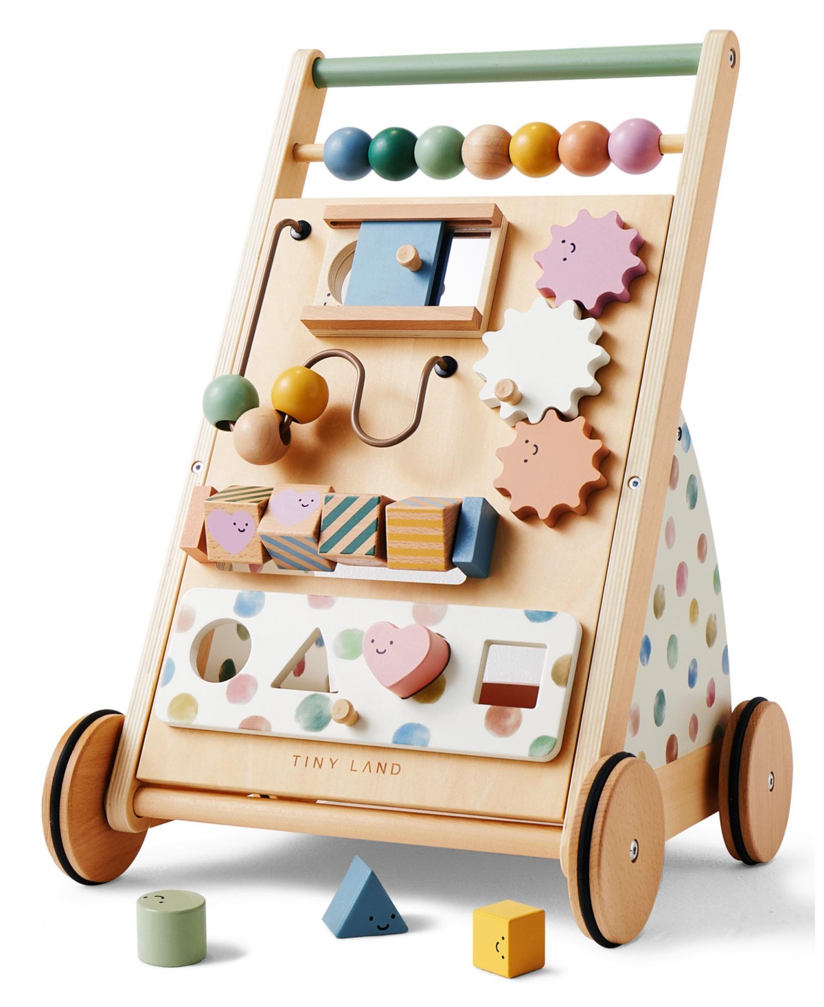 Click here for Tiny Land Versatile Wooden Baby Walker Activity Ce... prices