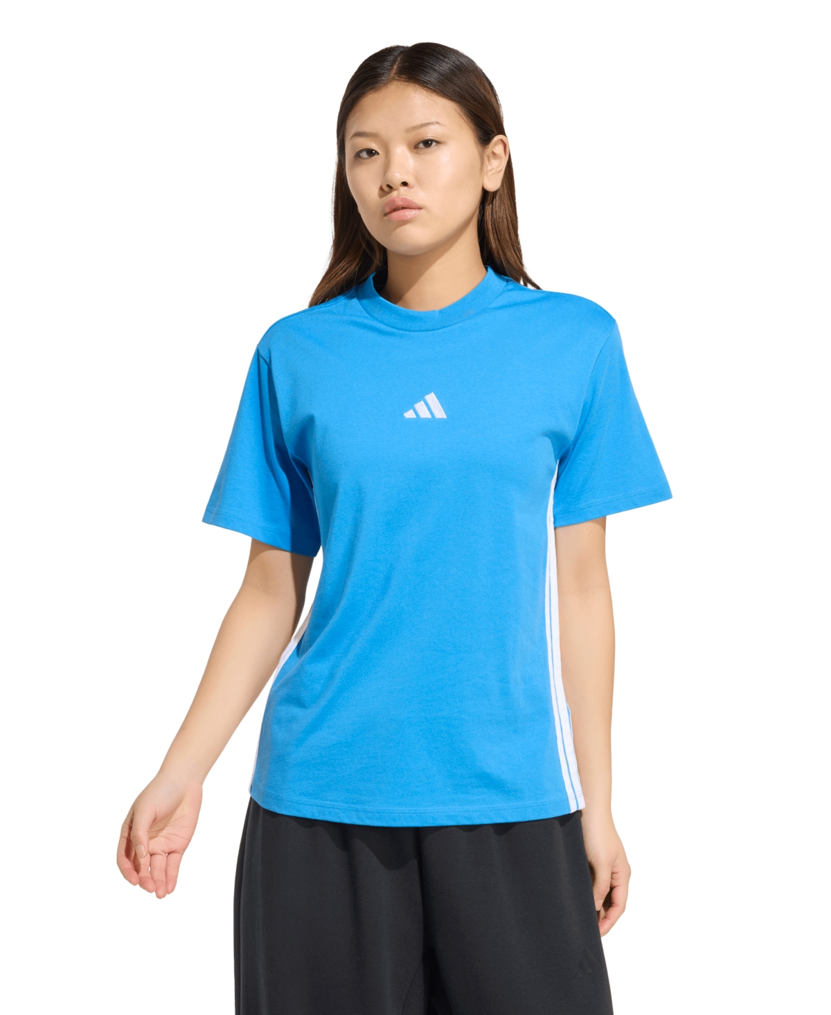 Click here for adidas Womens Essentials 3-Stripes Cotton T-Shirt... prices