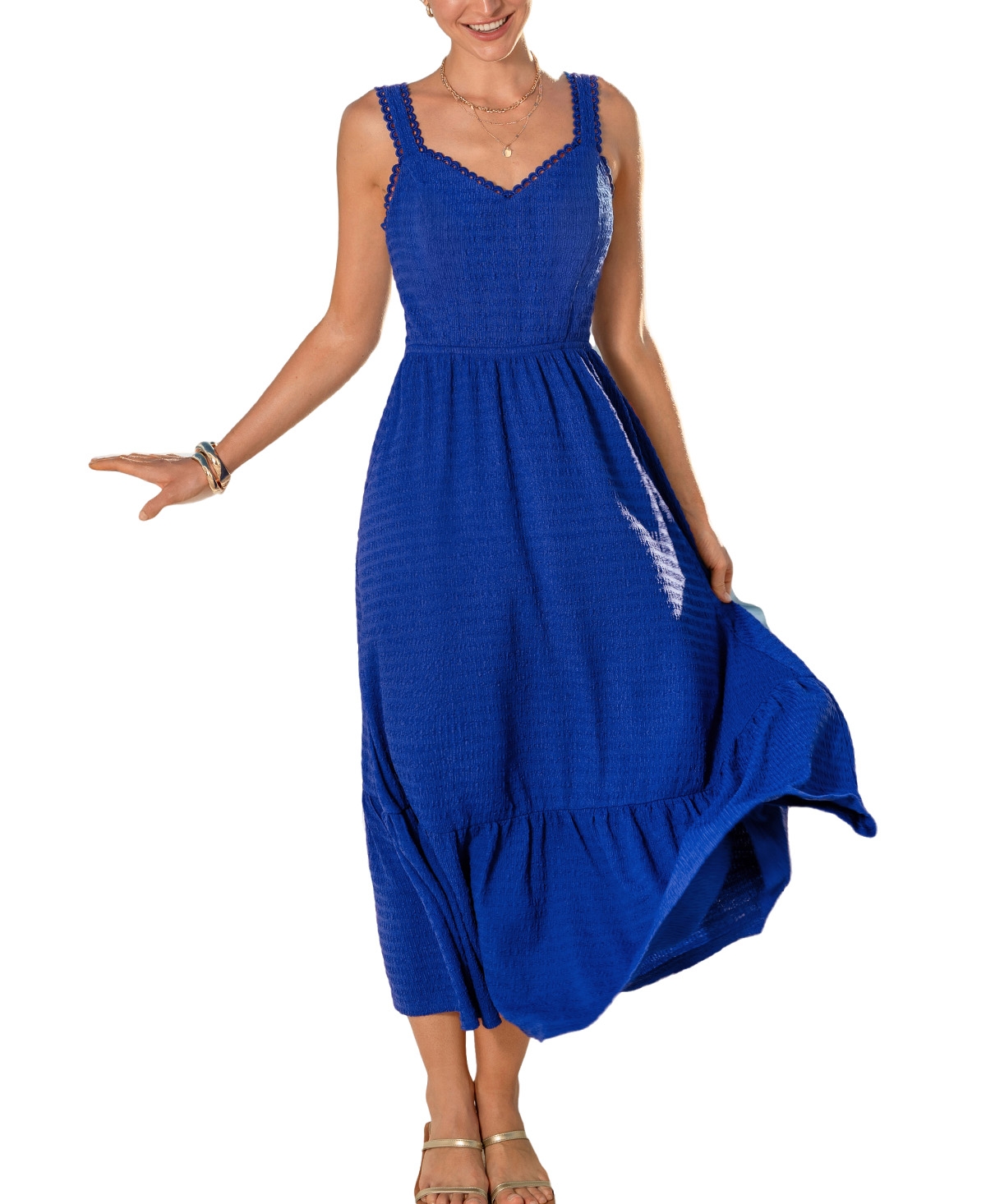 Click here for Cupshe Womens Center of Attention Maxi Beach Dress... prices
