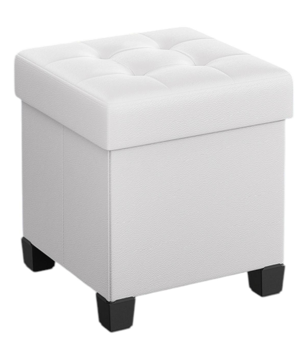 Click here for Slickblue Modern Faux Leather Storage Ottoman Cube... prices