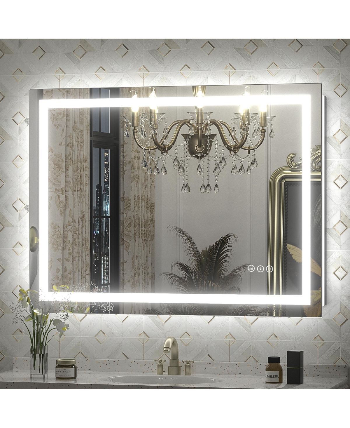 Click here for Apmir 30 x 40 Super Bright Front and Back Led Ligh... prices
