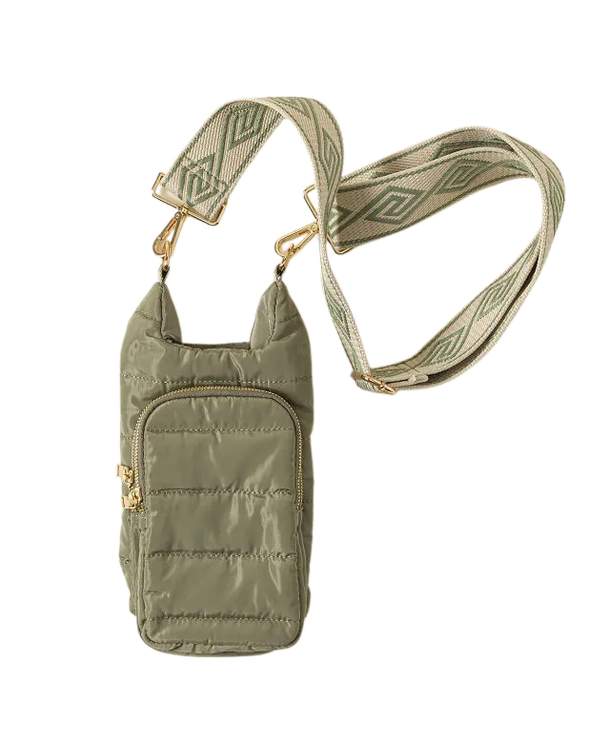 Click here for Uncommon Goods Crossbody Water Bottle Bag - Sage prices