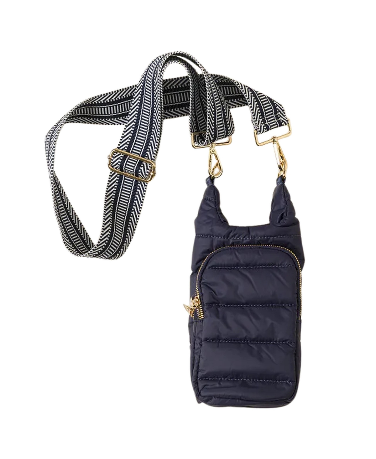 Click here for Uncommon Goods Crossbody Water Bottle Bag - Navy prices