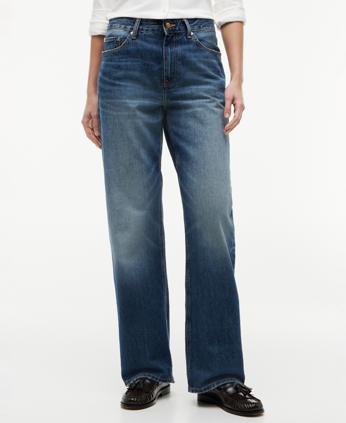 Click here for Tommy Hilfiger Womens Relaxed-Fit Straight Leg Jea... prices