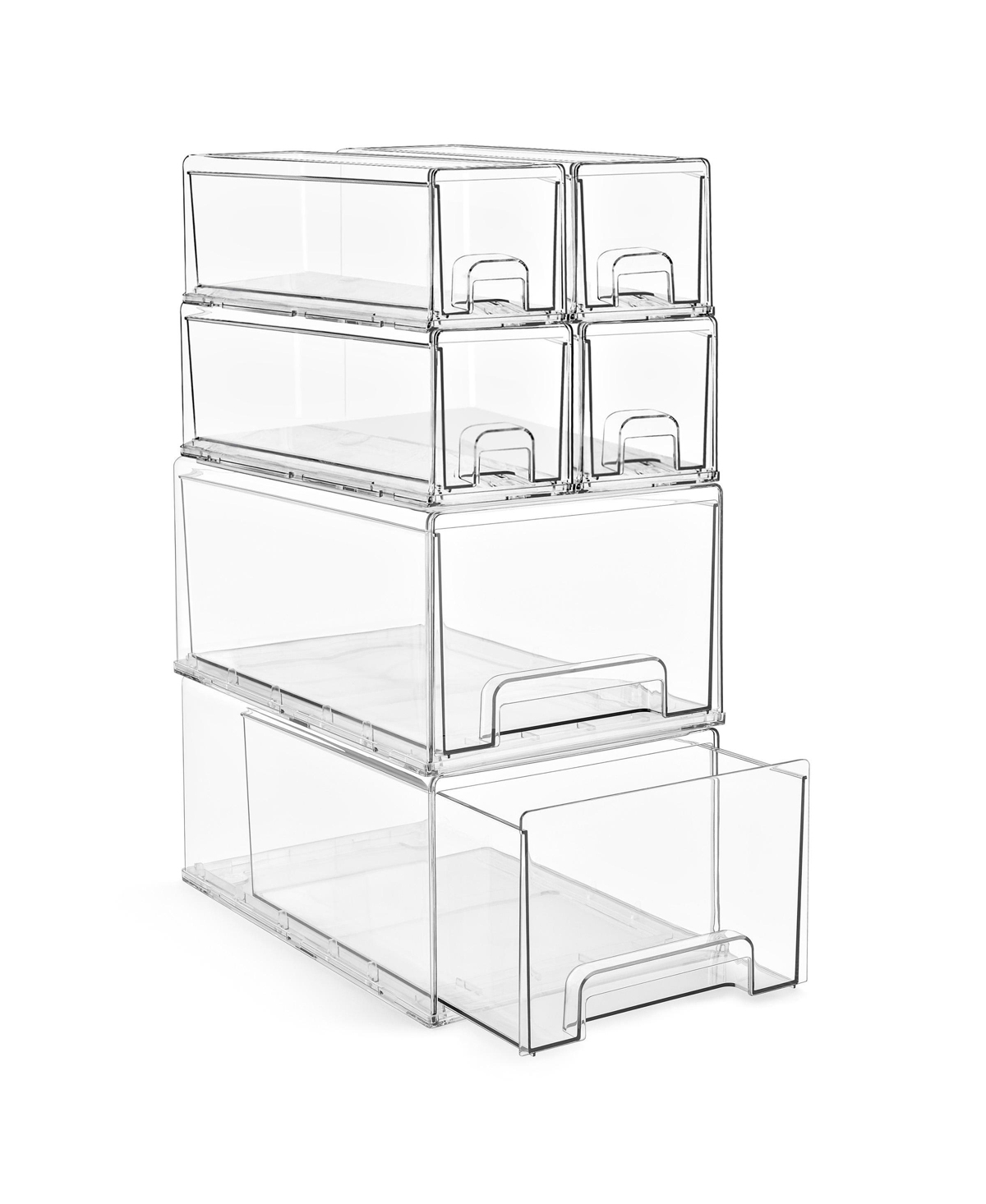 Click here for Sorbus Foldable Large Clear Plastic Bags with Zipp... prices