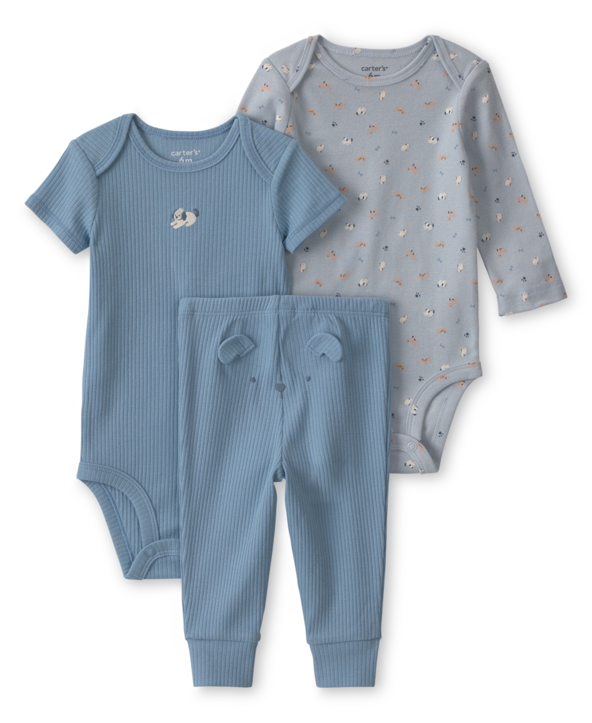 Click here for Carters Baby Boys Dog Bodysuit & Pant 3-Piece Set... prices