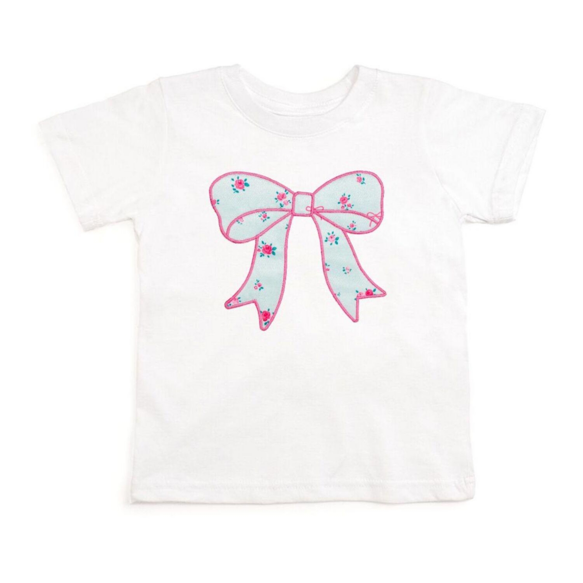 Click here for Sweet Wink Baby Girls Floral Bow Patch Short Sleev... prices