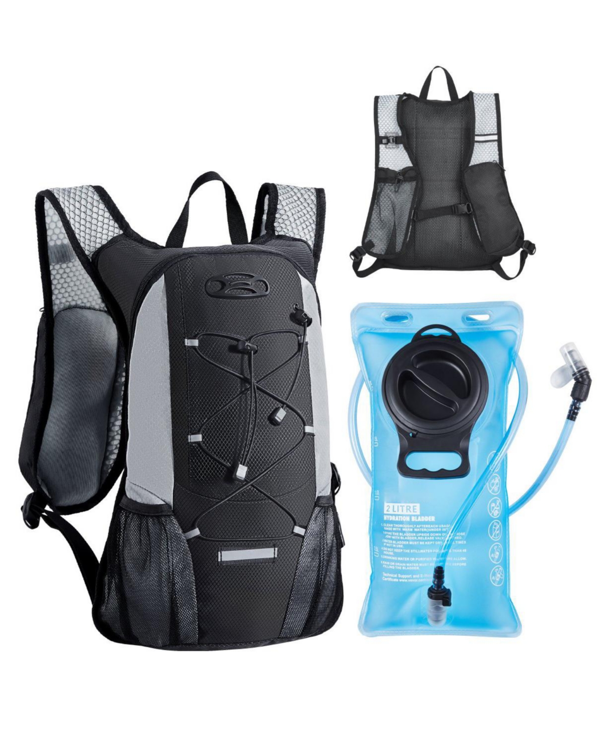 Click here for Mecale Lightweight Hydration Backpack with 2L Wate... prices