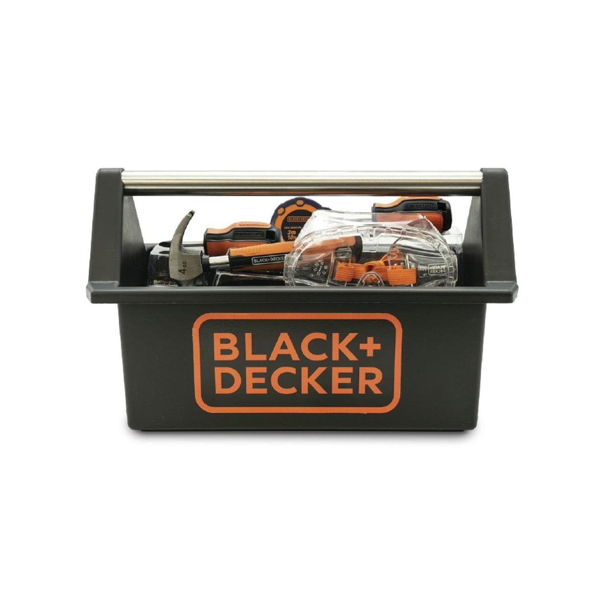 Click here for Black & Decker5-Tool Open Toolbox Toy - Black prices