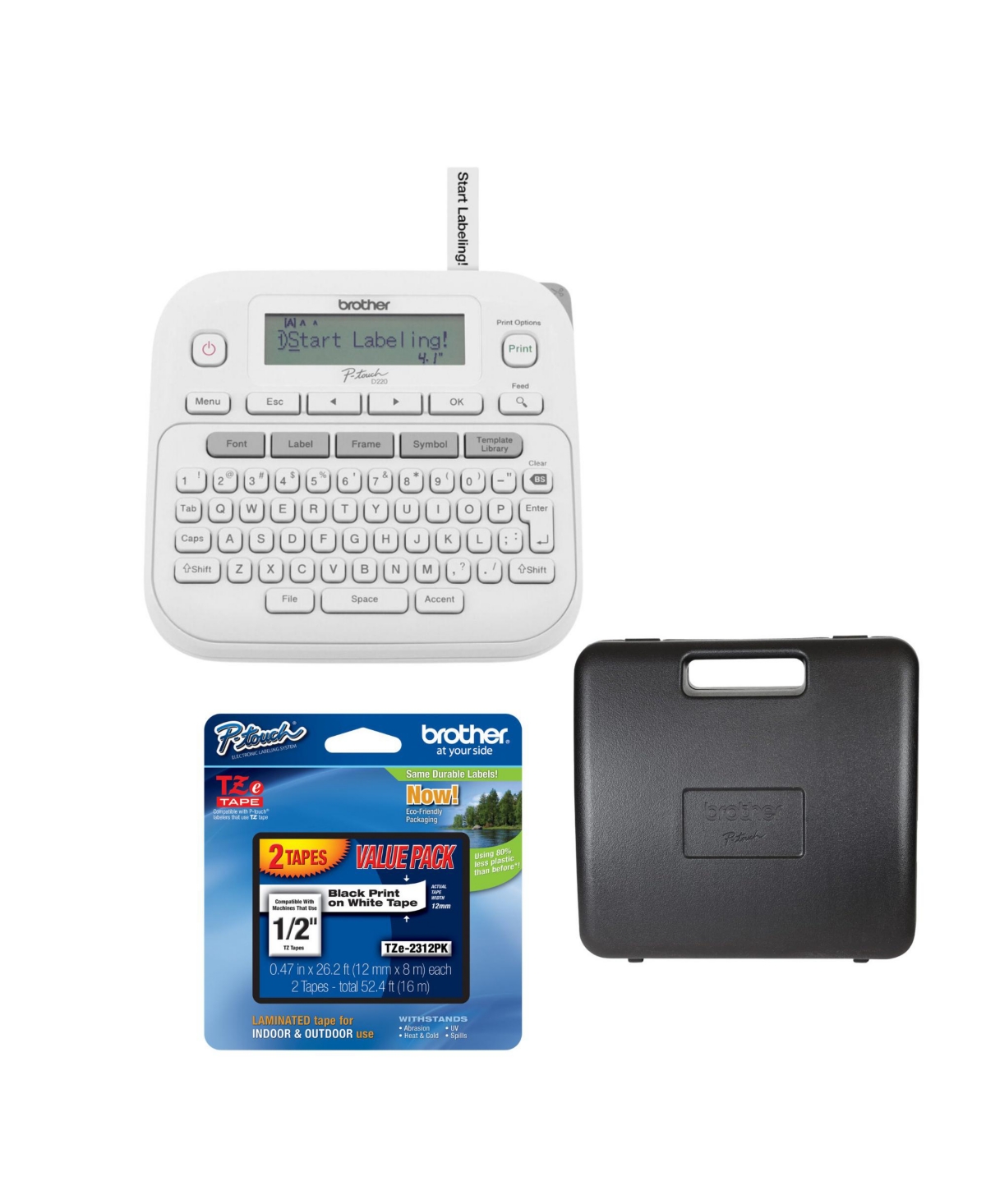 Click here for Brother P-Touch PTD220 Portable Label Maker with L... prices