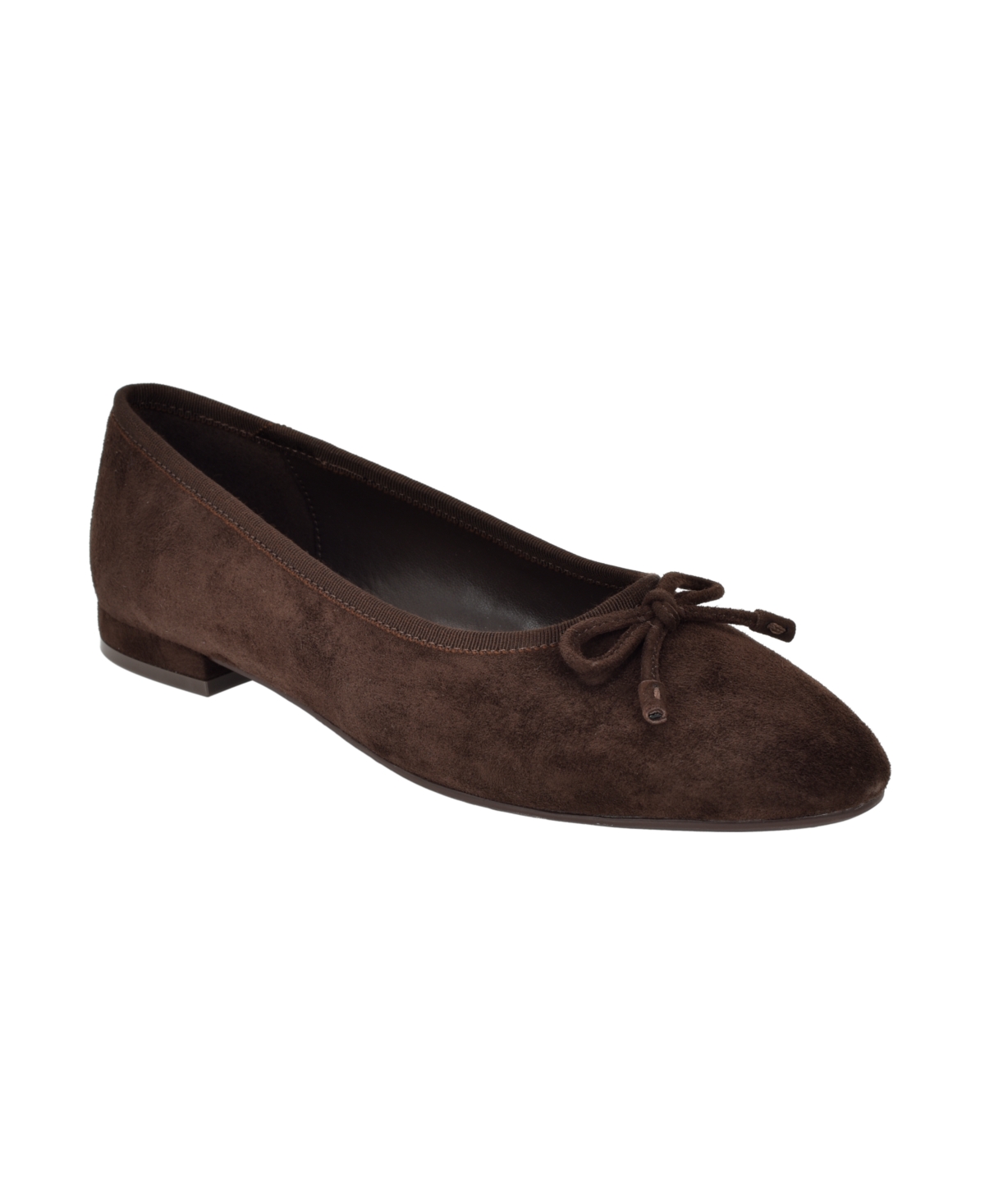 Click here for Calvin Klein Womens Cyrie Low Block Heel Ballet Fl... prices