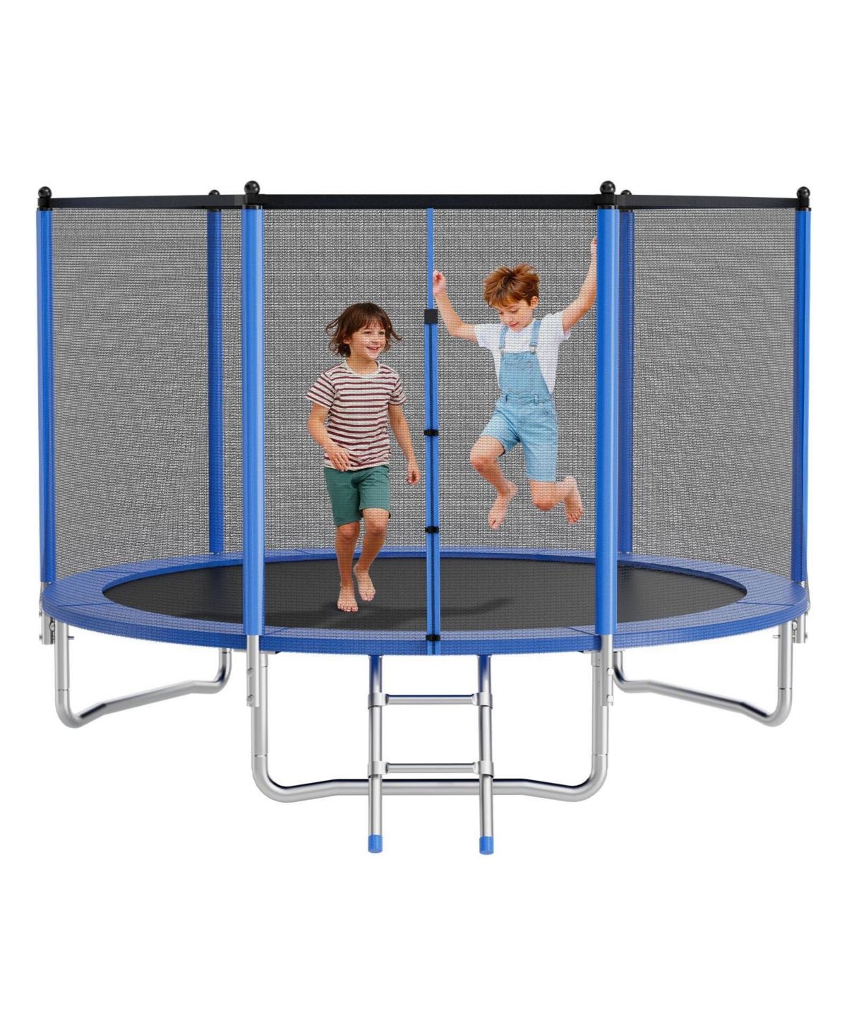 Click here for Mecale 10 Ft Outdoor Trampoline with Enclosure Net... prices