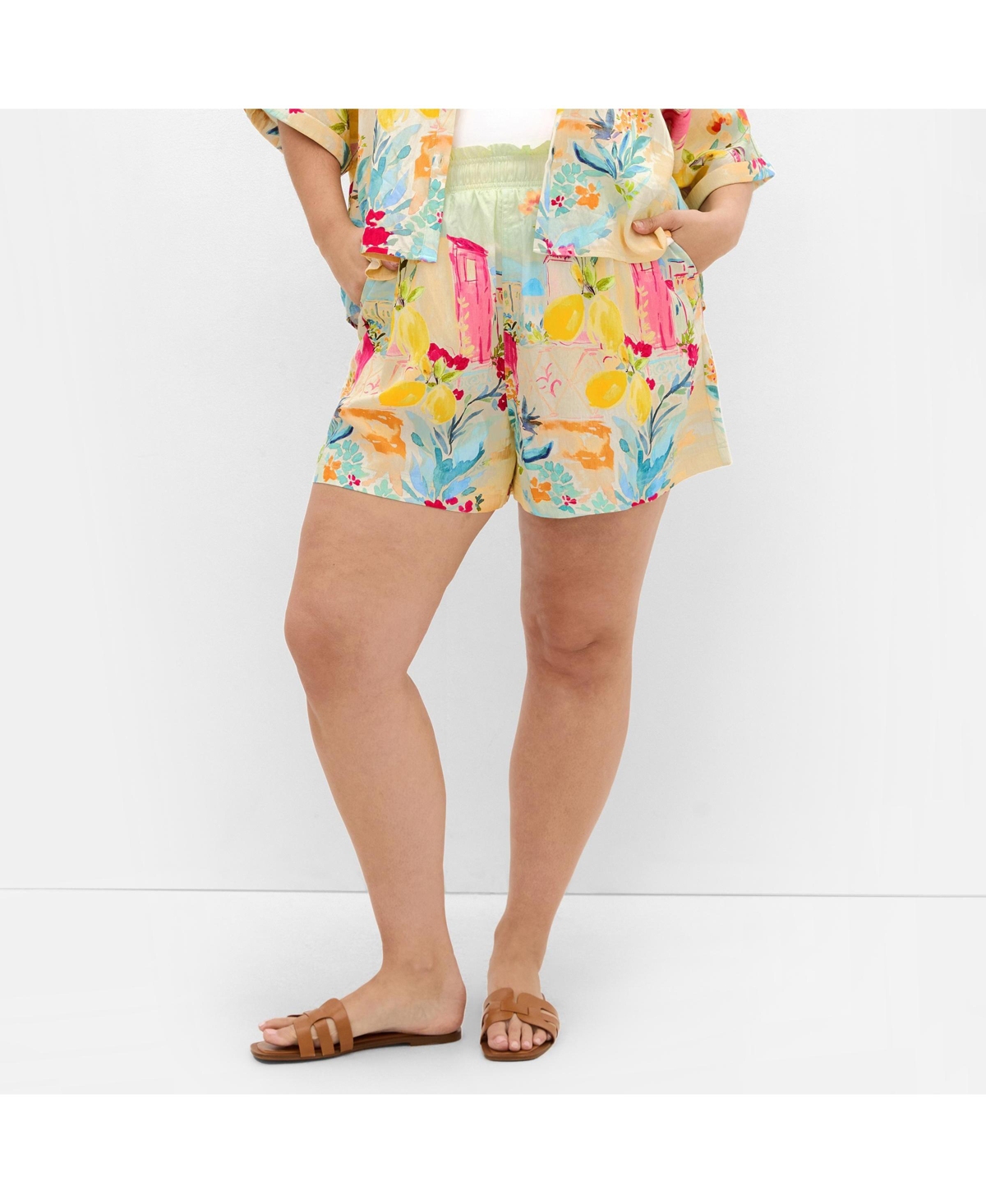 Click here for City Chic Womens Sorrento Print Short - Sorrento s... prices