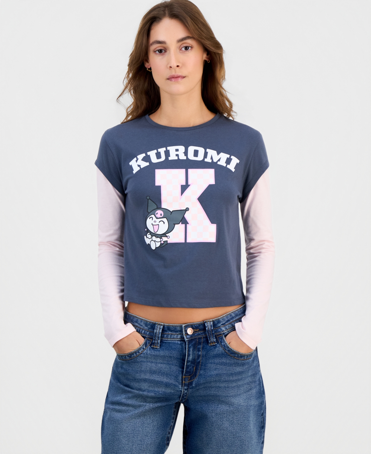 Click here for Grayson Threads  The Label Juniors Kuromi Long-Sle... prices