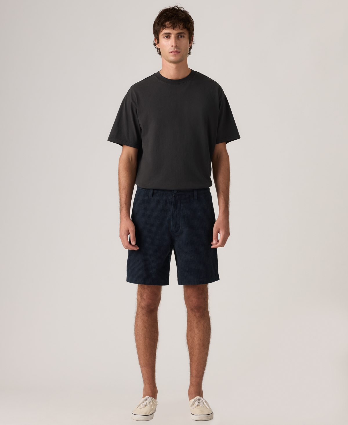 Click here for Levis Mens Authentic Regular-Fit Chino Shorts - Na... prices