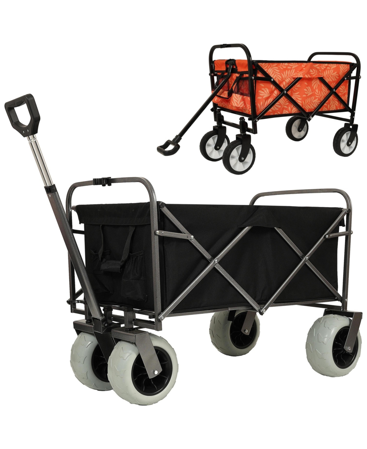 Click here for Mondawe 2-Piece Foldable Storage Wagon Utility Car... prices