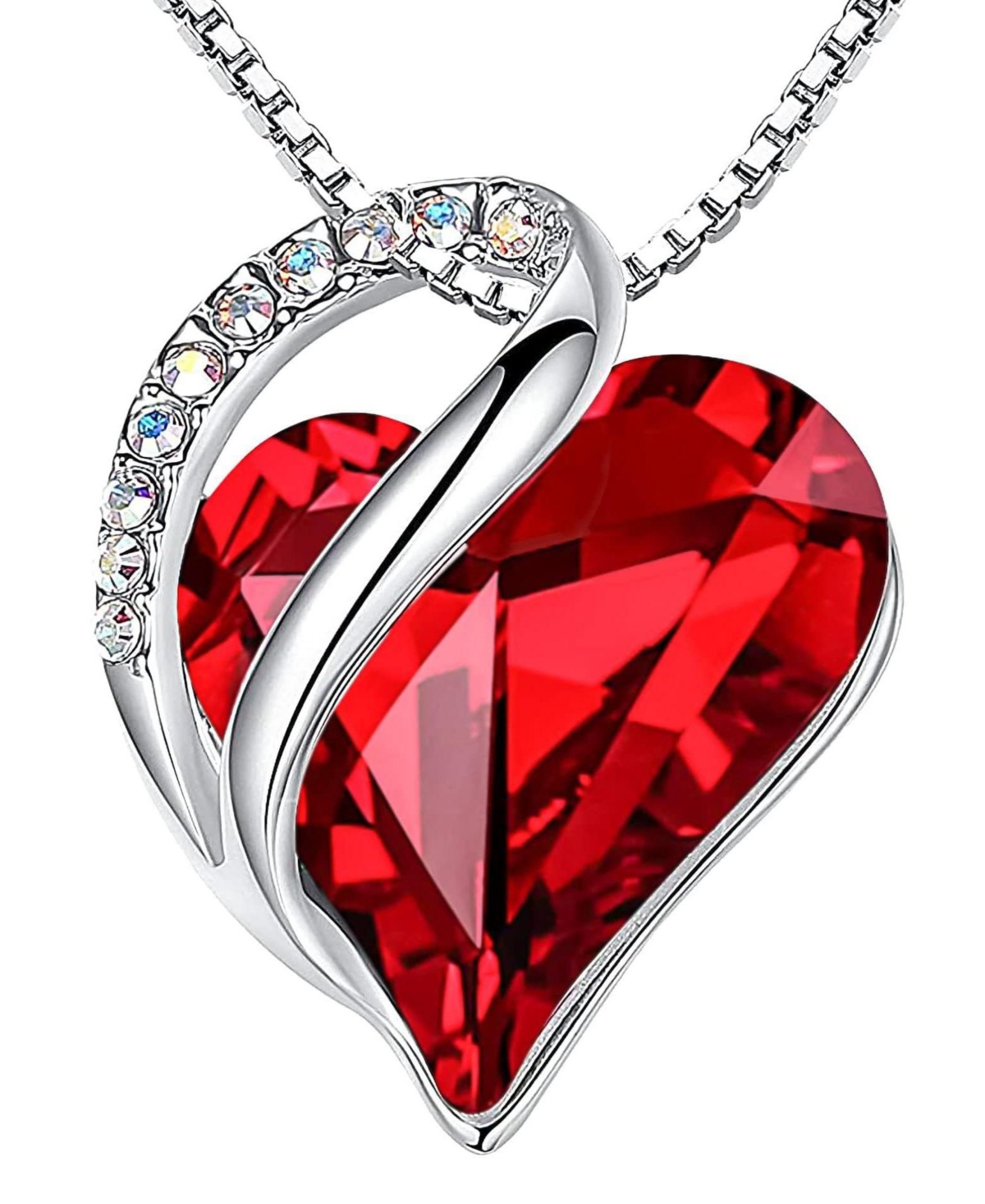 Click here for Gnuadz Infinity Heart Birthstone Necklace Mom Gift... prices