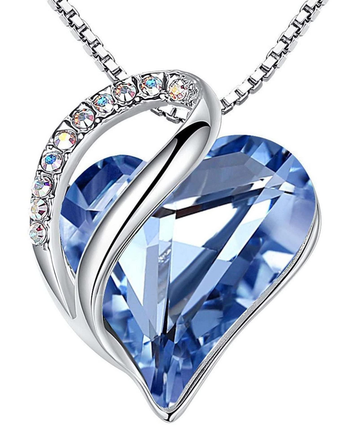 Click here for Gnuadz Infinity Heart Birthstone Necklace Mom Gift... prices