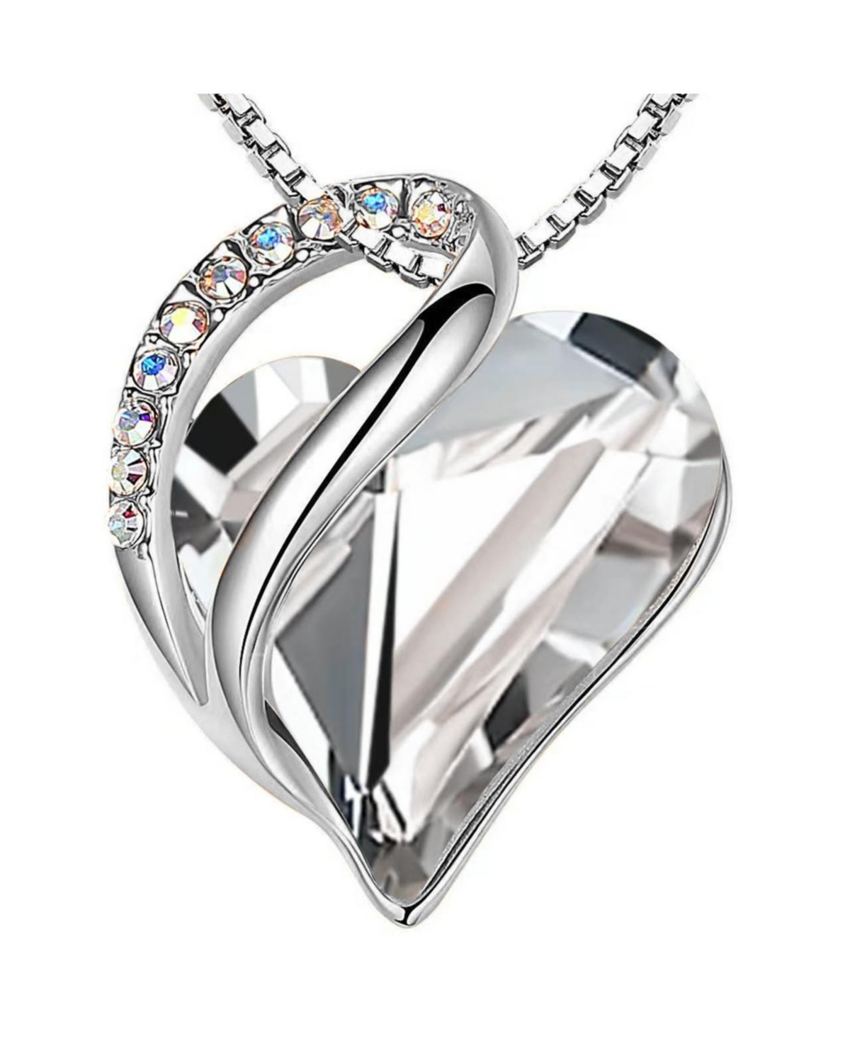 Click here for Gnuadz Infinity Heart Birthstone Necklace Mom Gift... prices