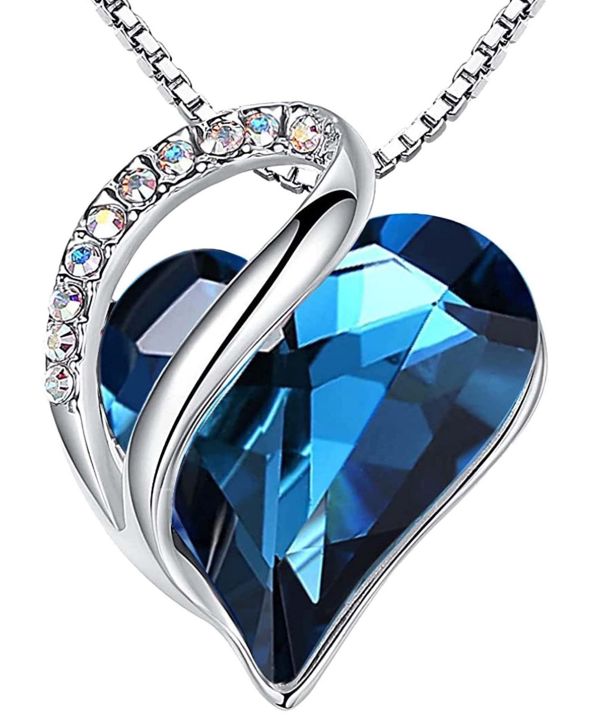 Click here for Gnuadz Infinity Heart Birthstone Necklace Mom Gift... prices